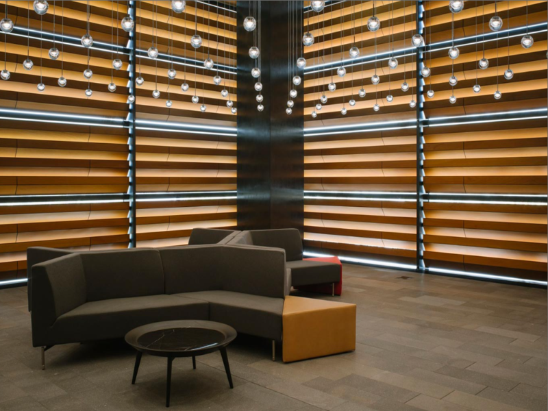 Revestimiento Interior Parklex Prodema de HUNTER DOUGLAS