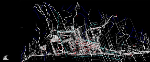 Plano: Localidad de Licanten en BIM | Por Catálogo Arquitectura