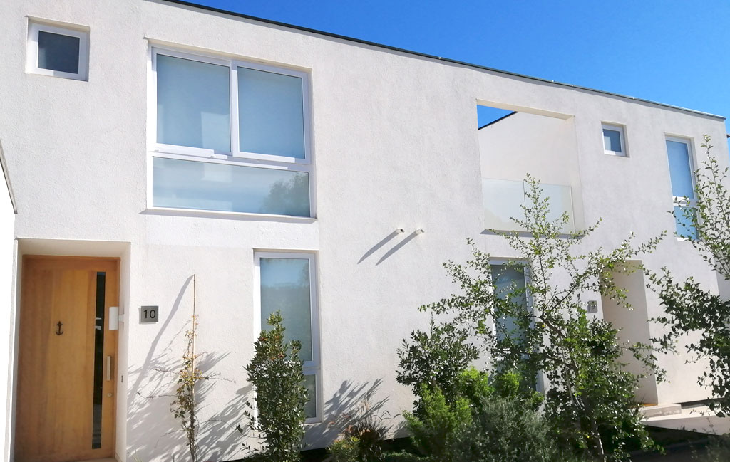 Perfilería de PVC S60 y Sliding - Proyecto Condominio Green View de