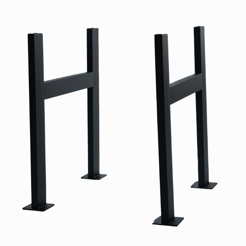 2 Bases De Mesa Negra, Forma H de AMBIENT