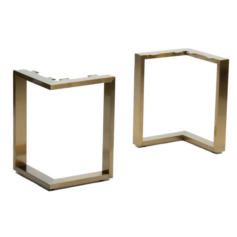 2 Bases De Mesa Doradas de AMBIENT