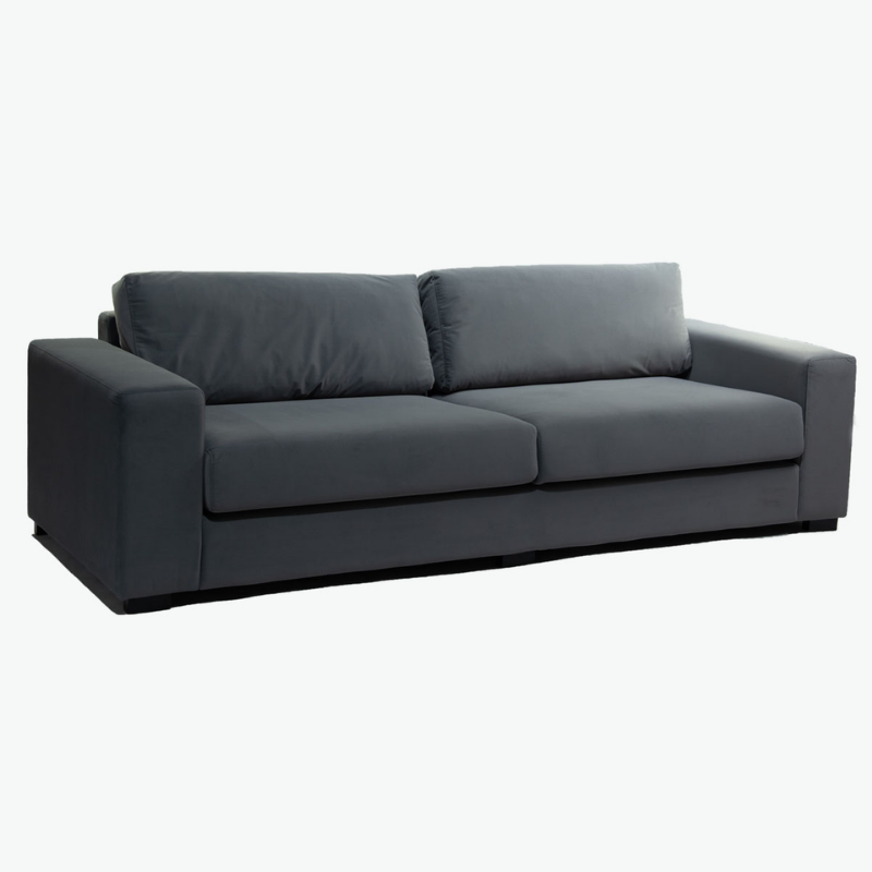 Sofá Praga Gris 2 Cuerpos de AMBIENT