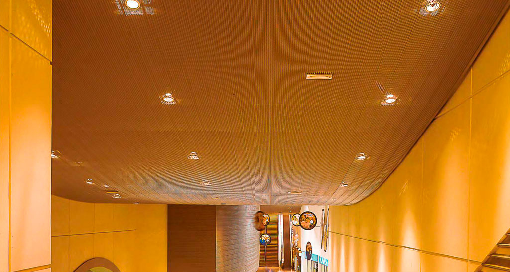 Revestimiento interior Miniwave de HUNTER DOUGLAS